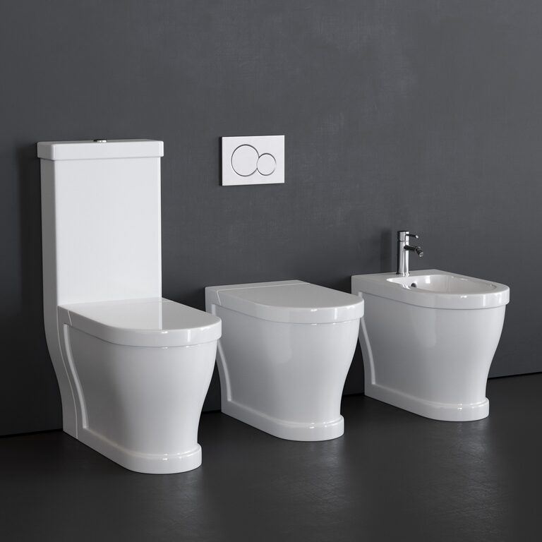 Ceramica Cielo Opera WC toilet and bidet (108499) 3D model - Download ...