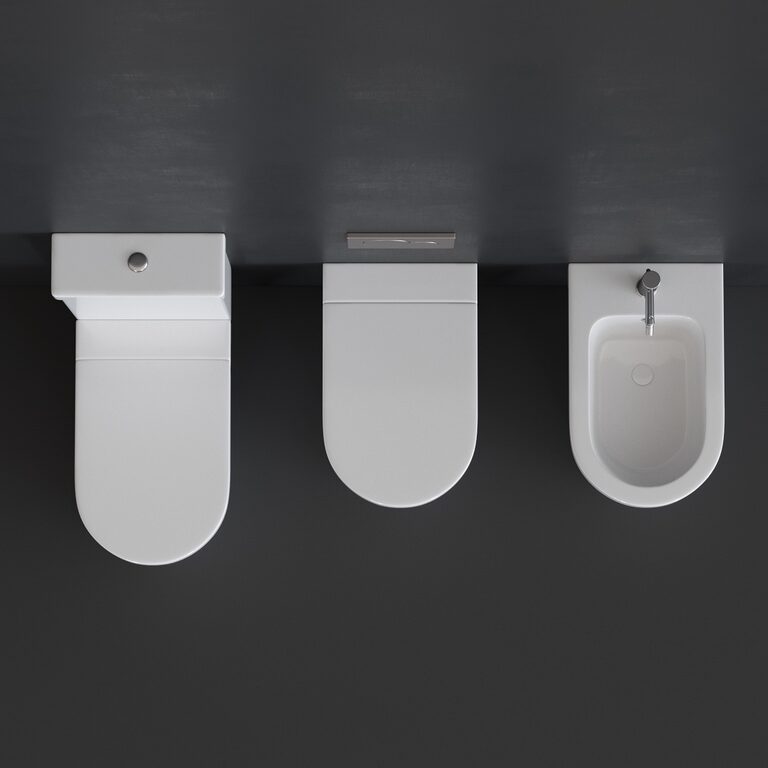 Ceramica Cielo Opera WC toilet and bidet (108499) 3D model - Download ...