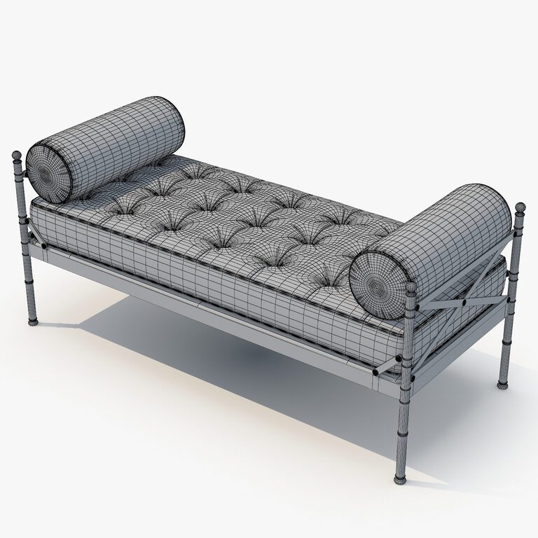 Alfonso Marina Ebanista Loubes bench (108638) 3D model - Download 3D ...