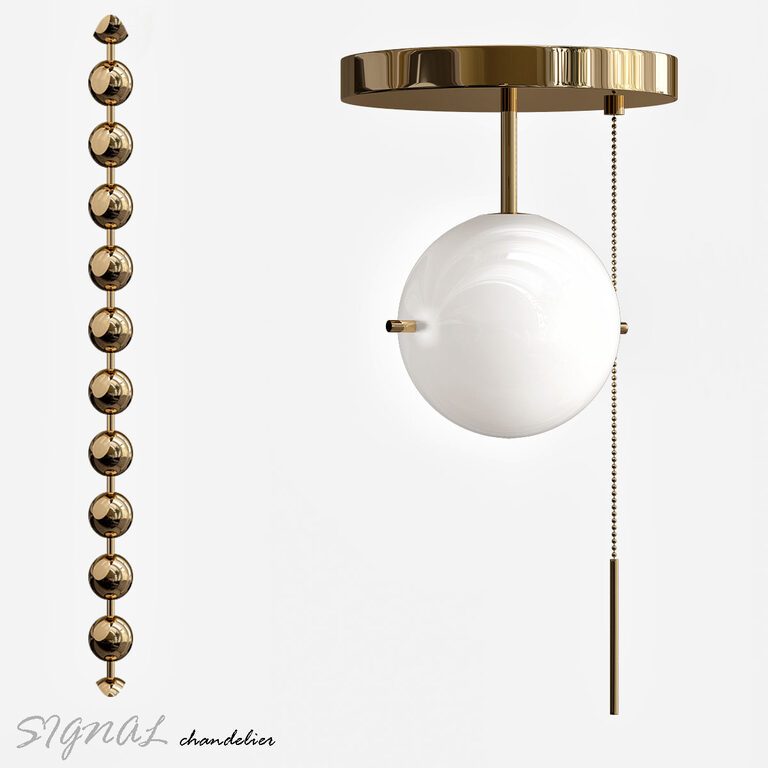 SIGNAL ceiling lamp (108907) 3D model - Download 3D model SIGNAL ...