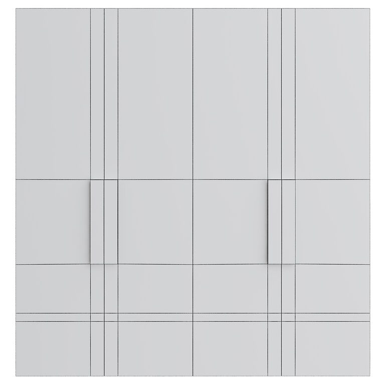 Wardrobe №6 (109034) 3D model - Download 3D model Wardrobe №6 (109034 ...