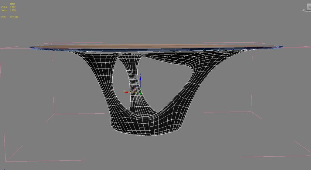 Joseph Walsh Dommus dining table (112160) 3D model - Download 3D model ...