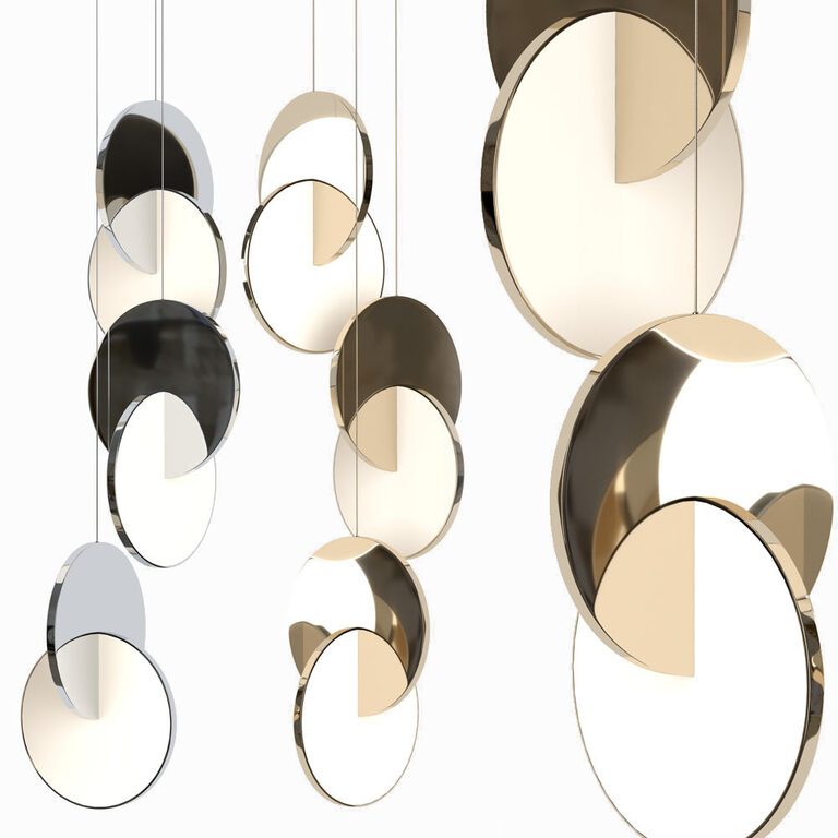 LEE BROOM ECLIPSE CHANDELIER (115934) 3D model - Download 3D model LEE ...