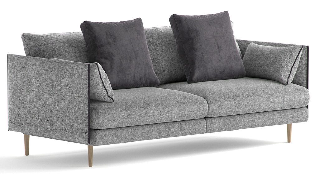 Sofa Elle by JAMNI (116331) 3D model - Download 3D model Sofa Elle by ...