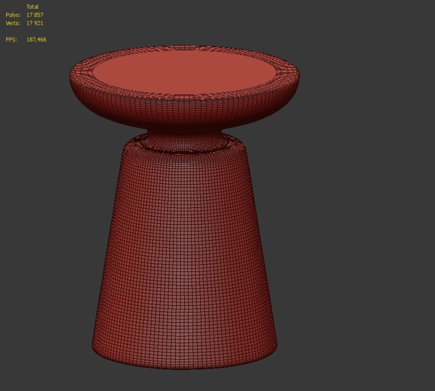 Romatti Belfast by SmartArt Coffee Table (116536) 3D model - Download ...