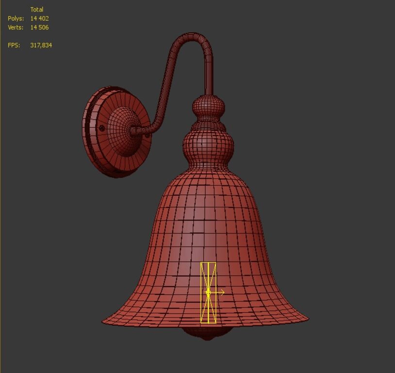LOFT HOUSE Wall Lamp (116679) 3D model - Download 3D model LOFT HOUSE ...