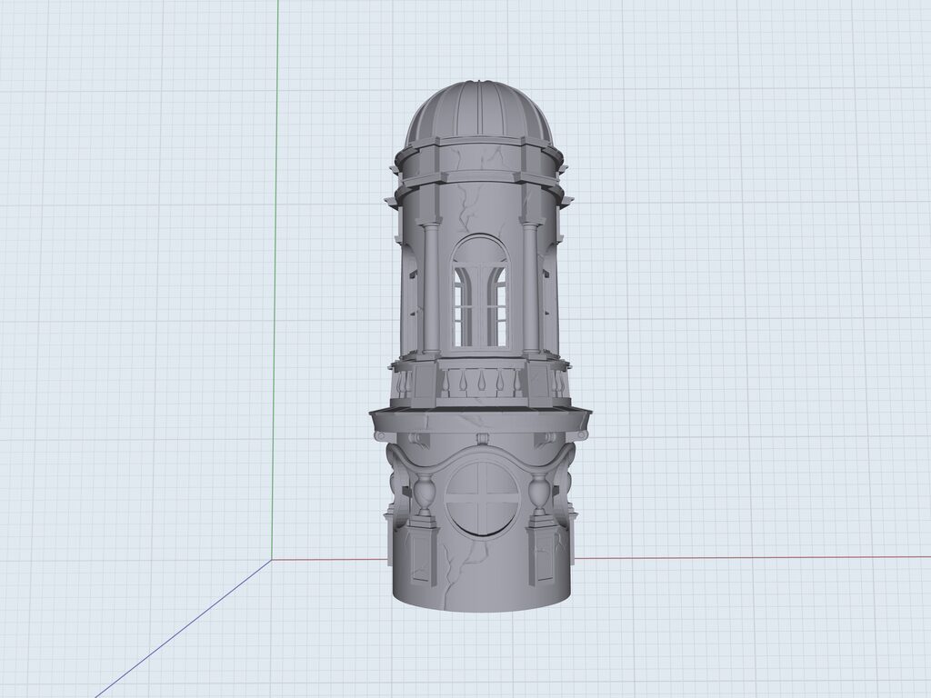 Castle for 3D printing (116786) 3D model - Download 3D model Castle for ...