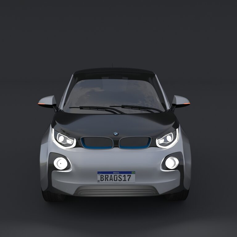 BMW i3 electric car (118127) 3D model - Download 3D model BMW i3 ...