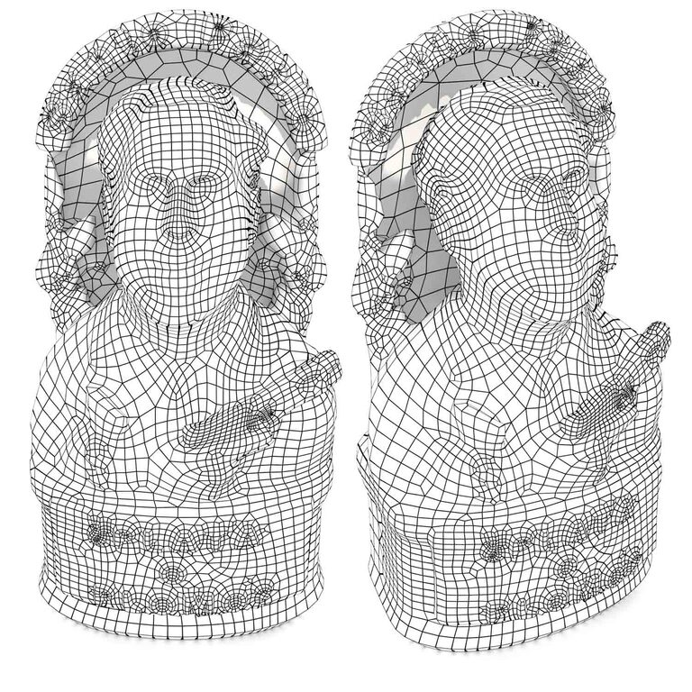 Statuette of Saint Pablo (119289) 3D model - Download 3D model ...