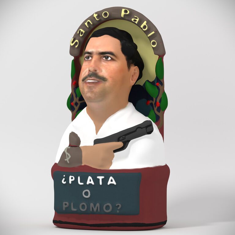 Statuette of Saint Pablo (119289) 3D model - Download 3D model ...