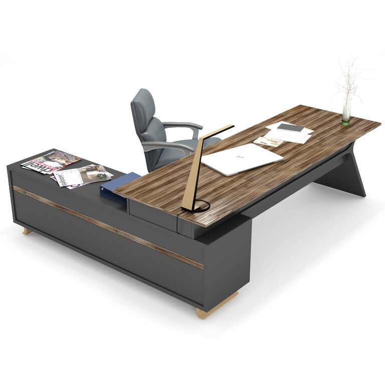 Office Table (119811) 3D model - Download 3D model Office Table (119811 ...