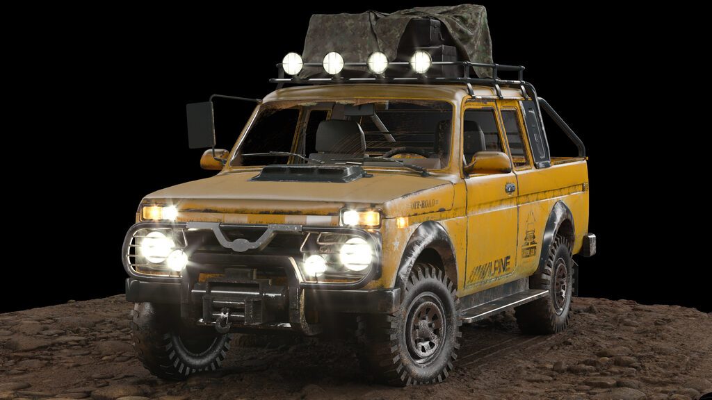 Off road car (119825) 3D model - Download 3D model Off road car (119825 ...