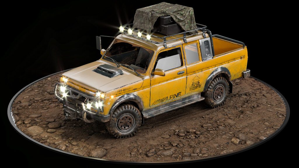 Off road car (119825) 3D model - Download 3D model Off road car (119825 ...