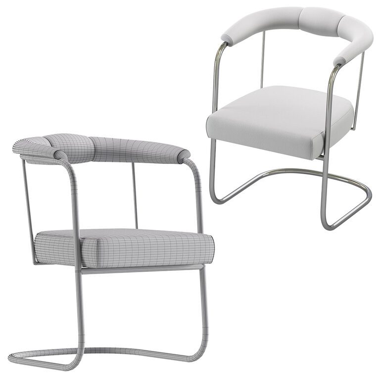 Stylish armchair Alivar 185 (119913) 3D model - Download 3D model ...