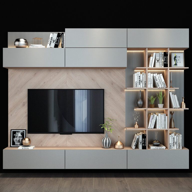 TV Wall 111 (121196) 3D model - Download 3D model TV Wall 111 (121196 ...