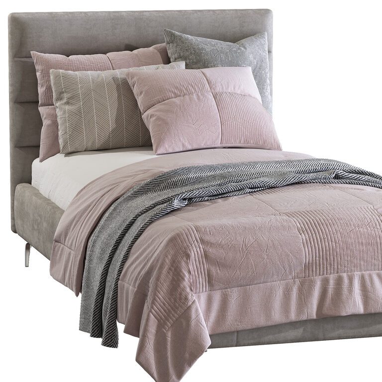 Pfeiffer Upholstered Bed 3 (121203) 3D model - Download 3D model ...