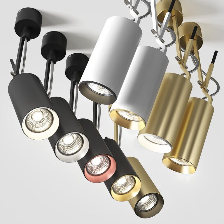 AQForm Petpot Track Lighting Collection (122265) 3D model - Download 3D ...