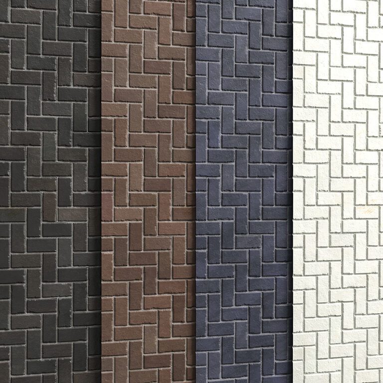 Materials 5- Brick Tiles PBR (122348) 3D model - Download 3D model ...