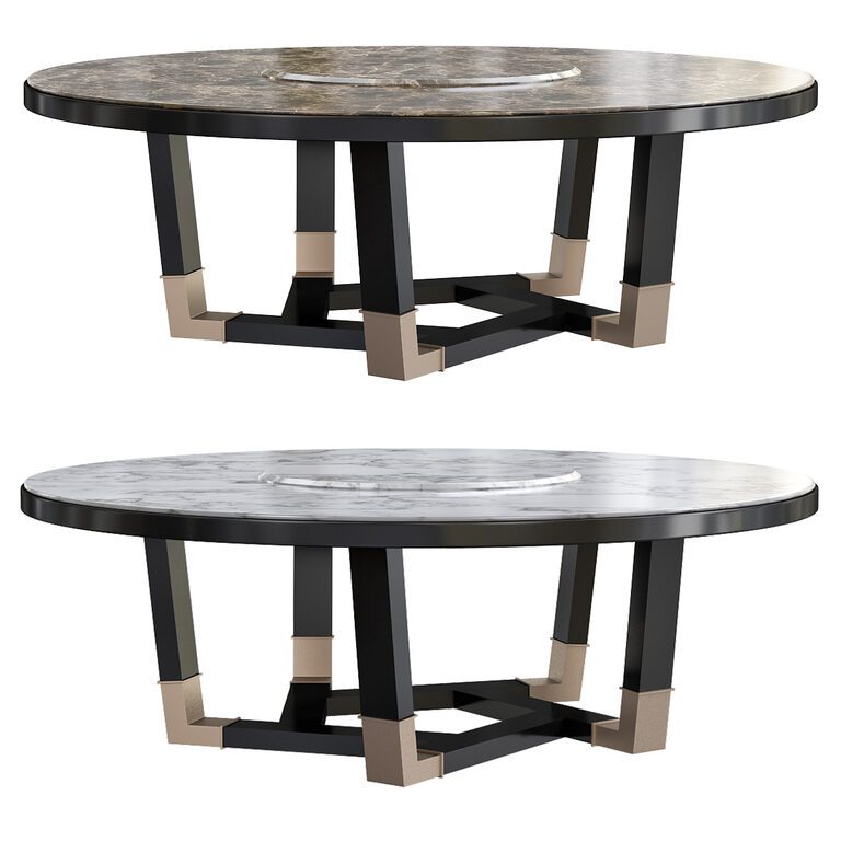 Elledue PENELOPE DINING TABLE (122693) 3D model - Download 3D model ...