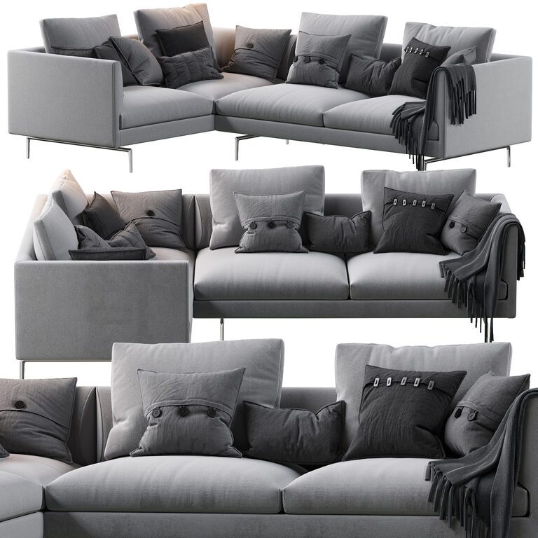 Sofa (123080) 3D model - Download 3D model Sofa (123080) | 123080 | 3d ...