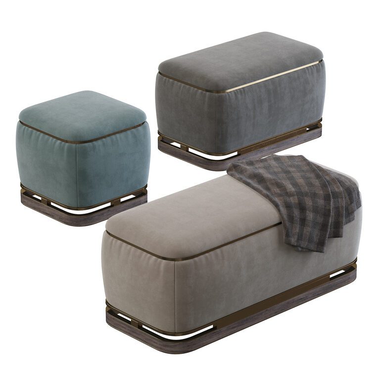 ASHI Frato 2018 Pouf (123394) 3D model - Download 3D model ASHI Frato ...
