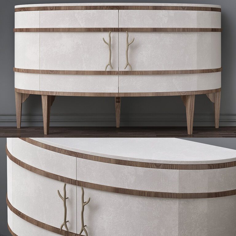 Brandon Curve Theodore Alexander commode (124064) 3D model - Download ...