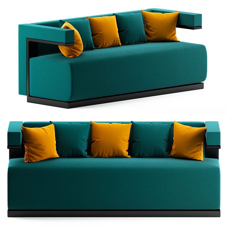 Walter Gropius Tecta Sofa (124153) 3D model - Download 3D model Walter ...