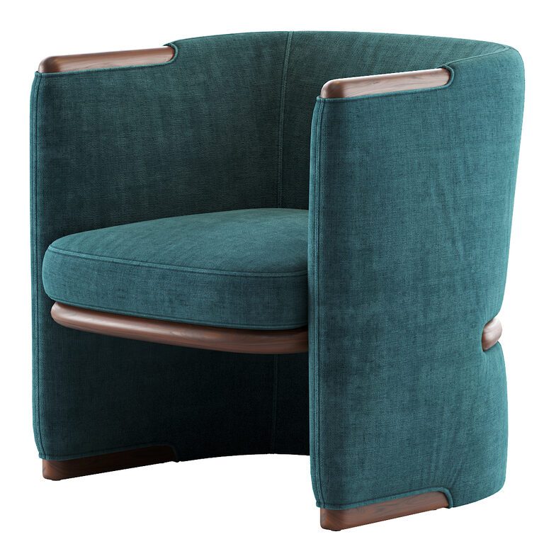 Opus Armchair By Giorgetti (124200) 3D model - Download 3D model Opus ...