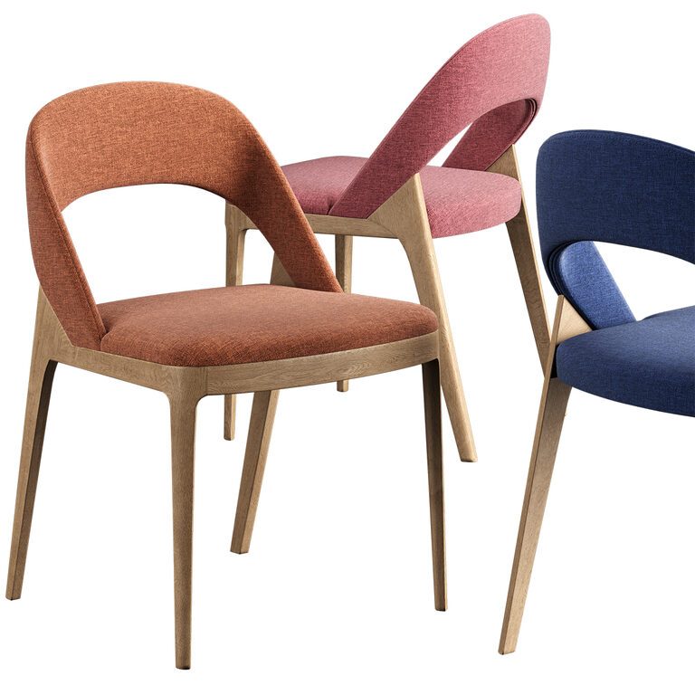 Clamp Chair Clark Table (124665) 3D model - Download 3D model Clamp ...