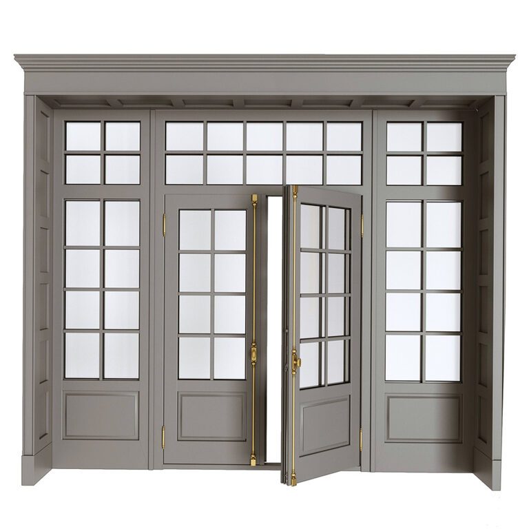 Manufactory "Window House" classic door-window (124721) 3D model ...
