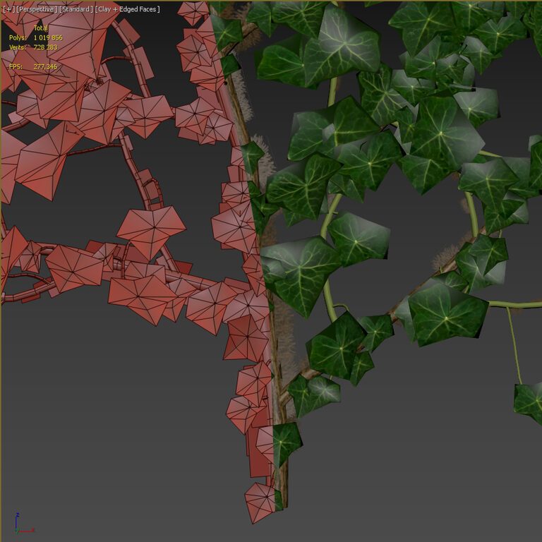 Ivy #2 (124808) 3D model - Download 3D model Ivy #2 (124808) | 124808 ...
