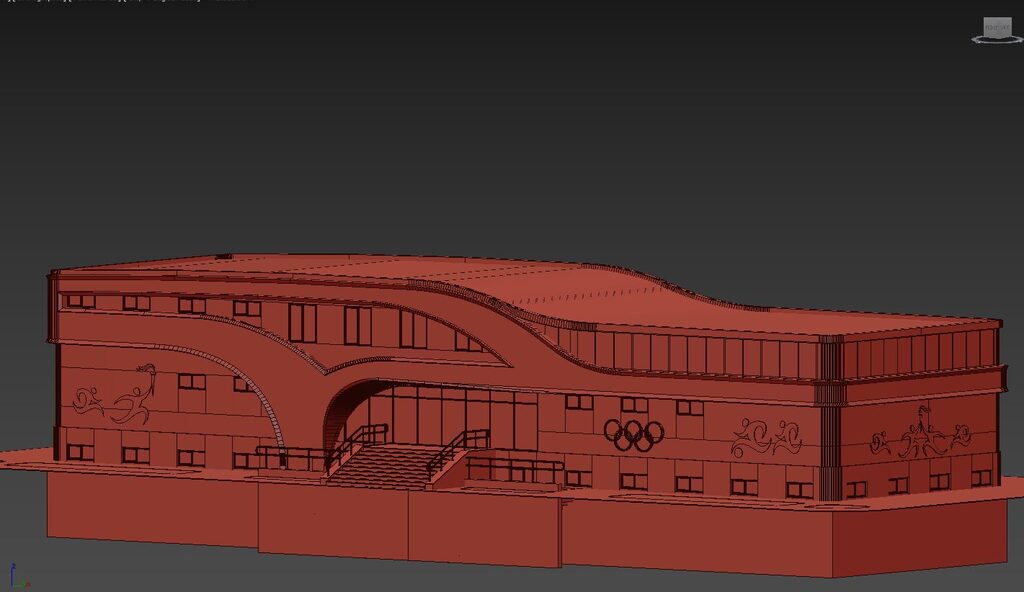 Sports building 3D models - Download 3D models | 3d-baza.com