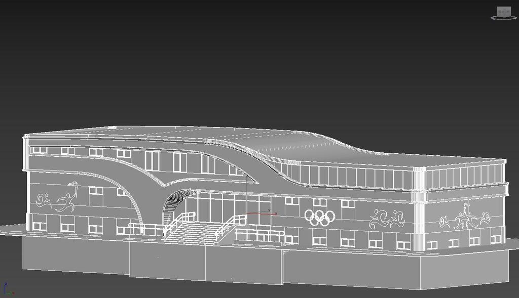 Sports building 3D models - Download 3D models | 3d-baza.com