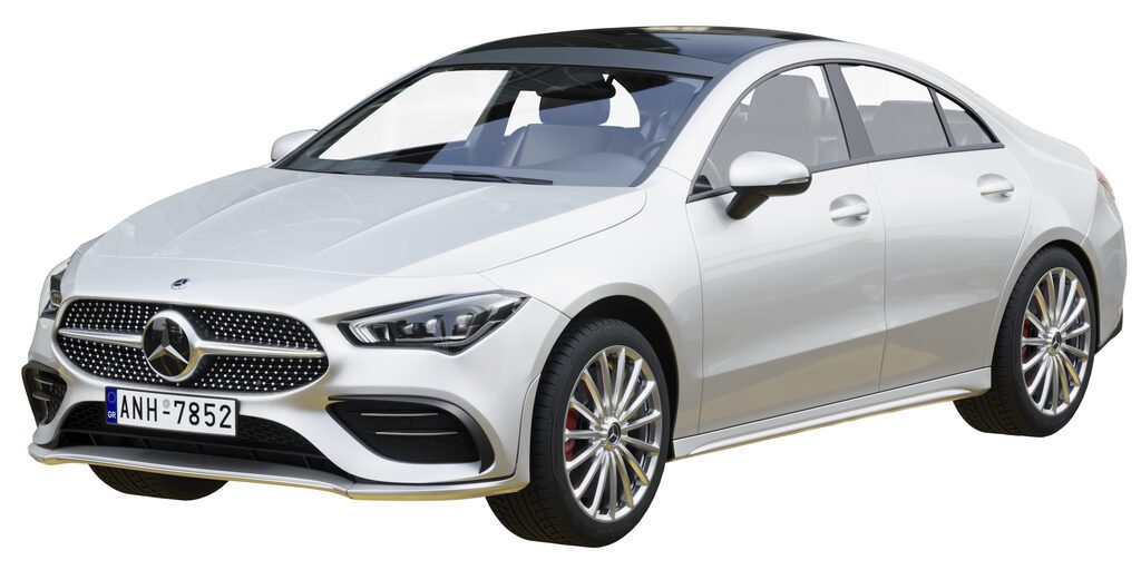 Mercedes-Benz CLA Coupe 250 2020 car (125640) 3D model - Download 3D ...