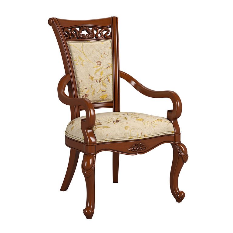 Carpenter Arm dining chair A 230-1 (125824) 3D model - Download 3D ...