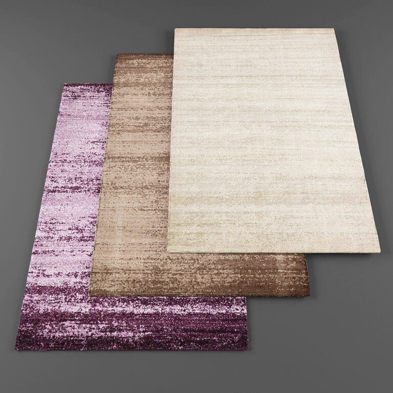 Carpet set (126614) 3D model - Download 3D model Carpet set (126614 ...