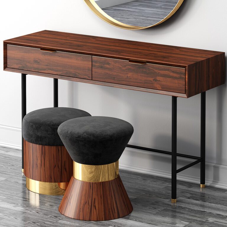 Design Kare Ravello Dressing table and pouf (126820) 3D model ...