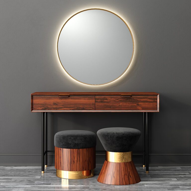 Design Kare Ravello Dressing table and pouf (126820) 3D model ...