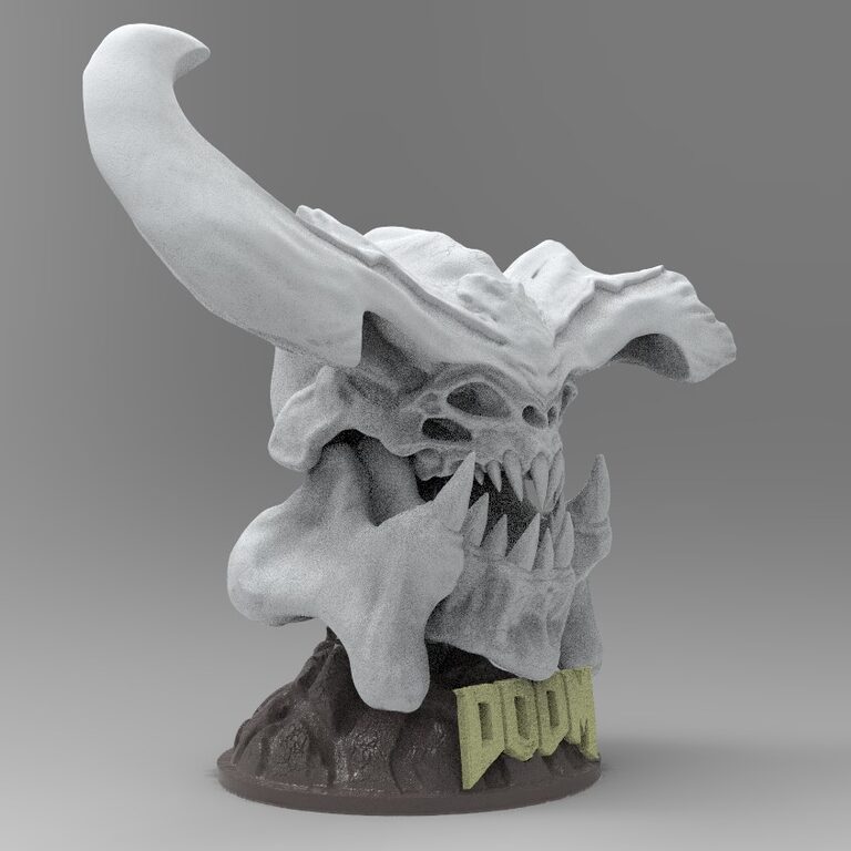 CYBERDEMON DOOM (127118) 3D model - Download 3D model CYBERDEMON DOOM ...