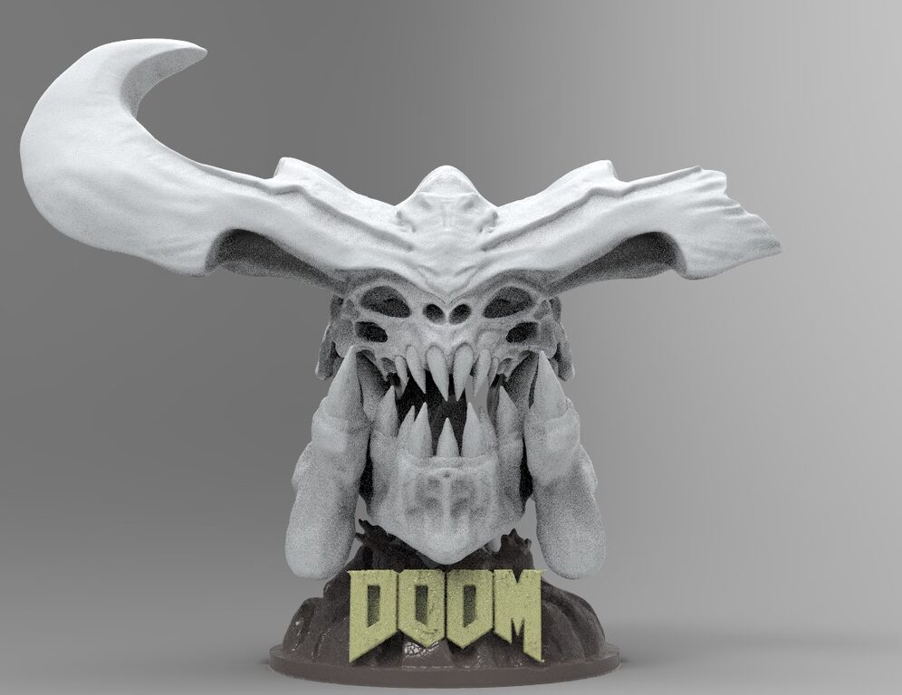 CYBERDEMON DOOM (127118) 3D model - Download 3D model CYBERDEMON DOOM ...