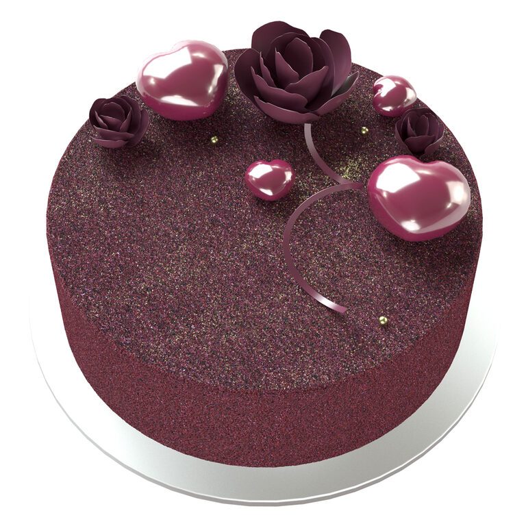 Cake Red (128817) 3D model - Download 3D model Cake Red (128817 ...