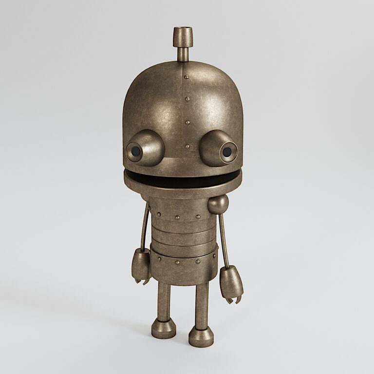 Joseph From Machinarium (128910) 3D model - Download 3D model Joseph ...