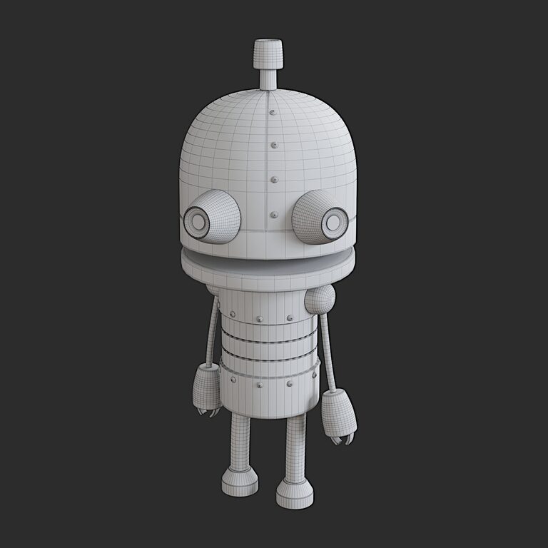 Joseph From Machinarium (128910) 3D model - Download 3D model Joseph ...
