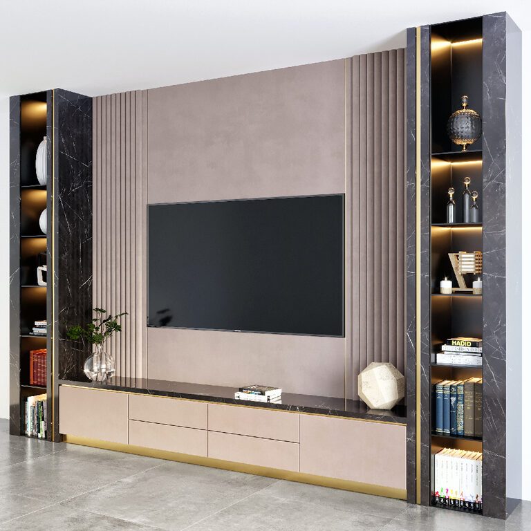 Tv unit 05 (130342) 3D model - Download 3D model Tv unit 05 (130342 ...