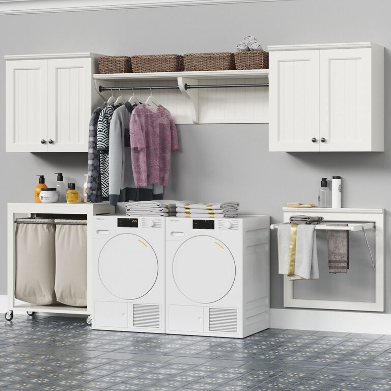 Pottery Barn Aubrey Deluxe Laundry Organization Set (130491) 3D model ...