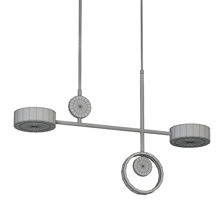 MARCY Chandelier (130680) 3D model - Download 3D model MARCY Chandelier ...