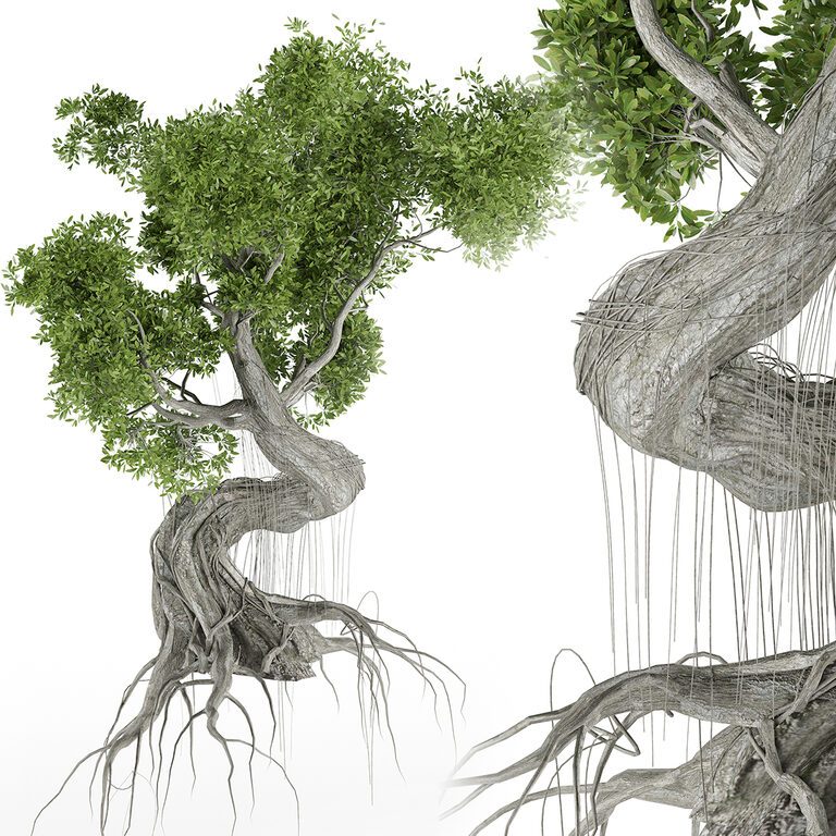 Stylized tree 01 (130879) 3D model - Download 3D model Stylized tree 01 ...