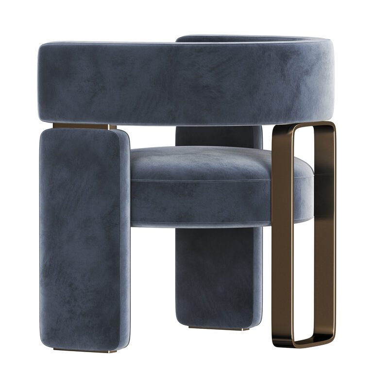 FENDI CASA chairs (131031) 3D model - Download 3D model FENDI CASA ...