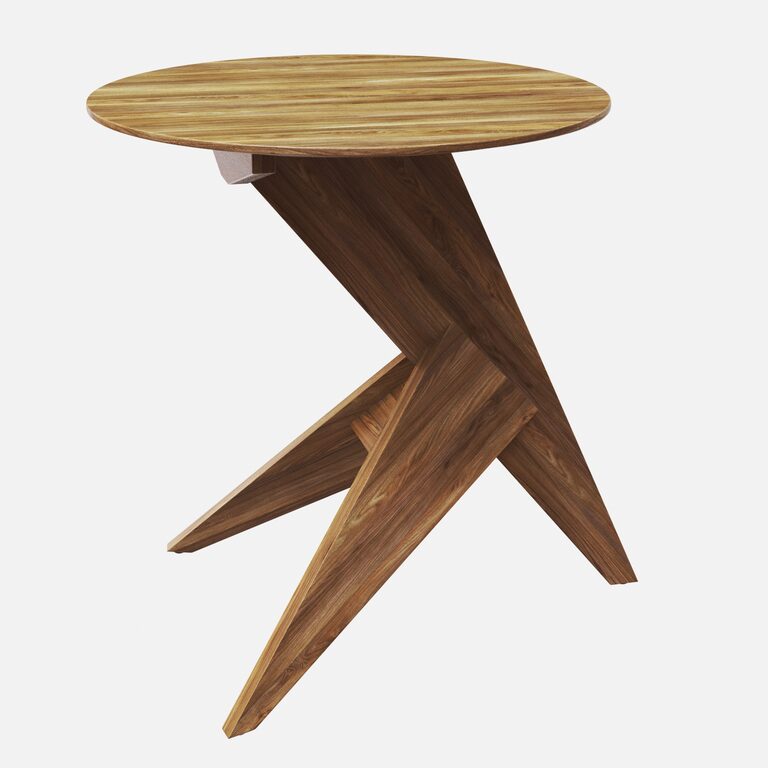 Medici wooden round table by Mattiazzi (132484) 3D model - Download 3D ...