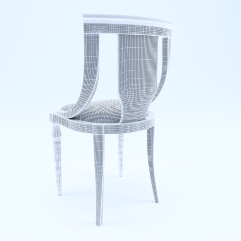 Classic chair (132757) 3D model - Download 3D model Classic chair ...